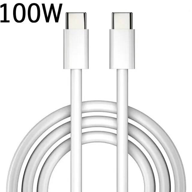 PD 100W 60W USB C to USB Type C Cable Fast Charge Data Cable For Huawei Samsung Xiaomi Macbook ...