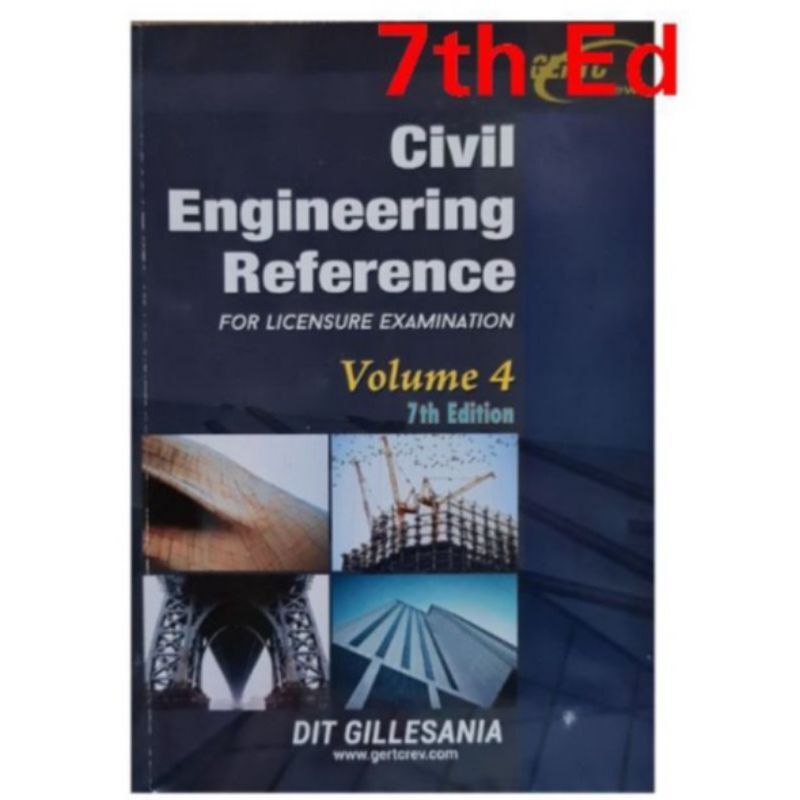 CIVIL ENGINEERING REFERENCE vol 4. 7th edition | Lazada PH