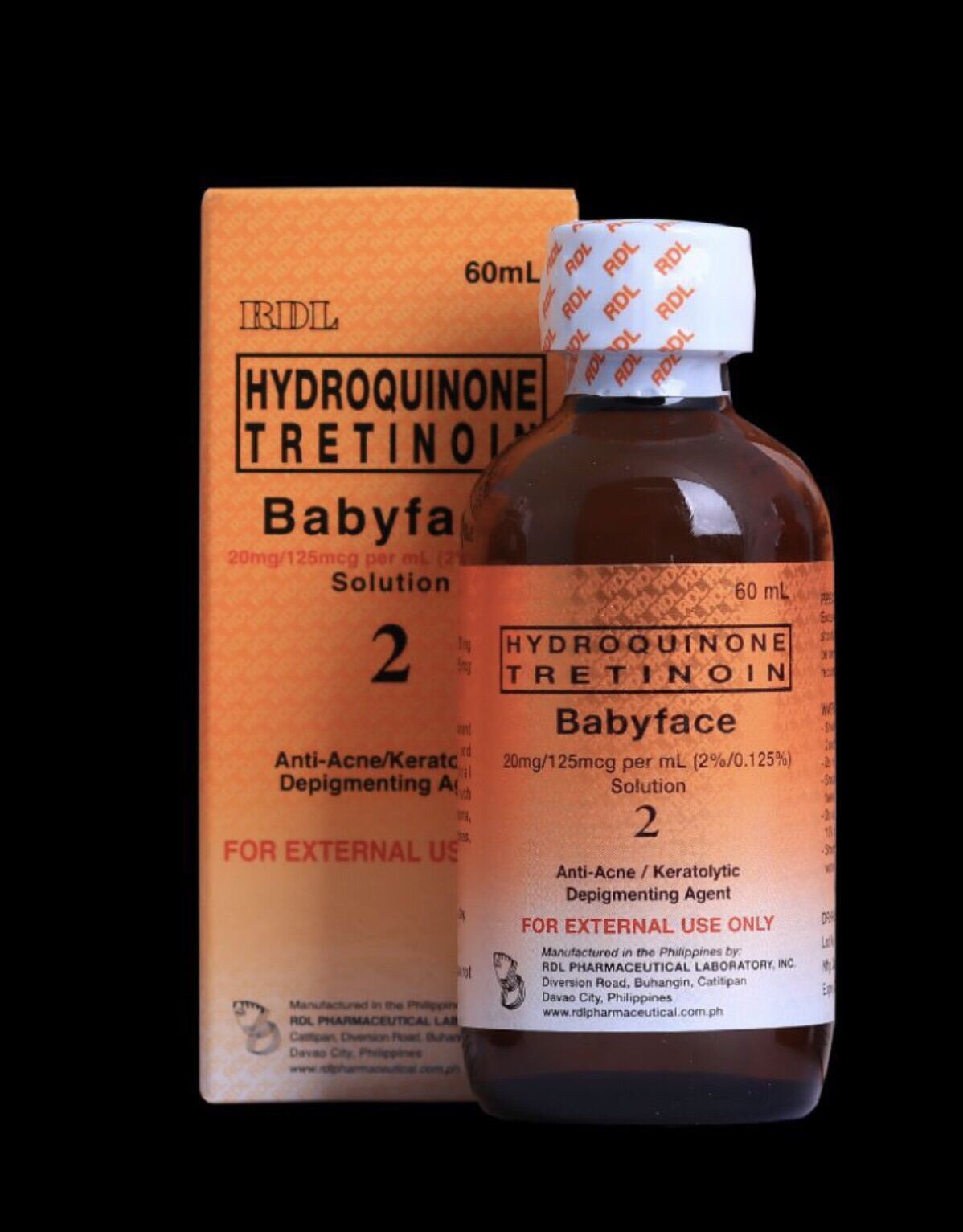 RDL #2 baby face solution original 60 ml | Lazada PH