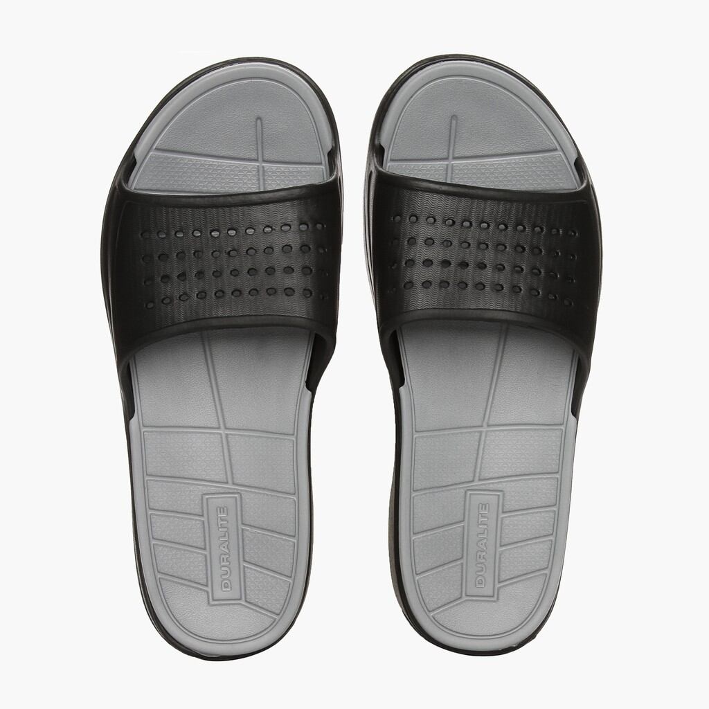 Duralite Mens Hector Slides in Gray and Navy Blue | Lazada PH
