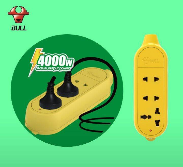 HEAVY DUTY EXTENSION BULL UNBREAKABLE SERIES 4-OUTLET GNTP-C5 | 3 ...