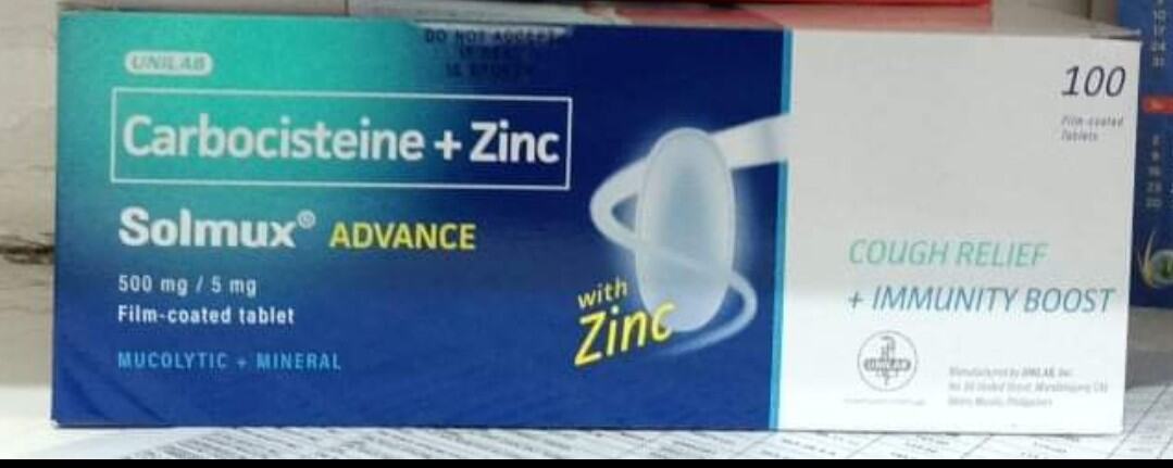 Solmux Advance (New Packaging) 100 Capsules | Lazada PH