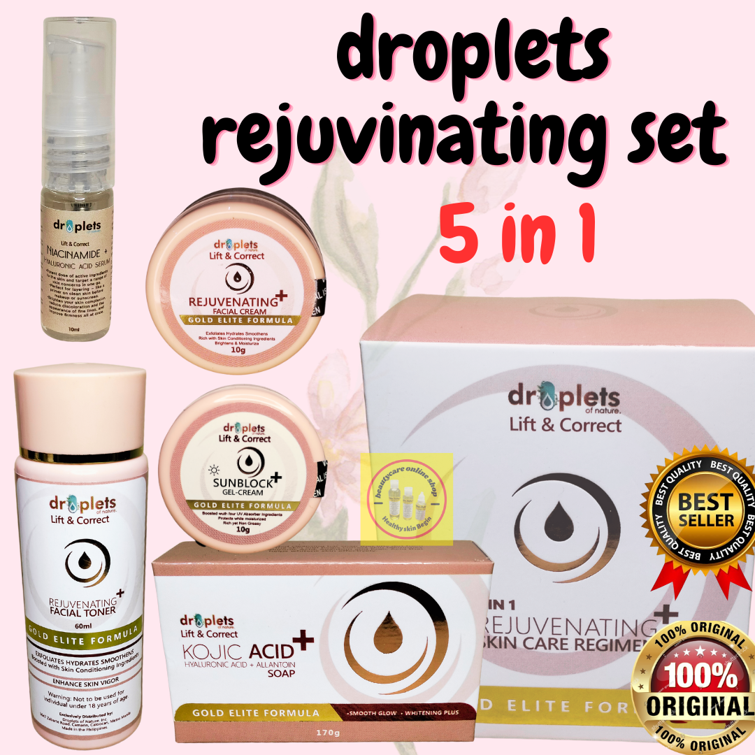 Droplets Lift & Correct Rejuvenating Skin Care Elite plus Niacinamide ...