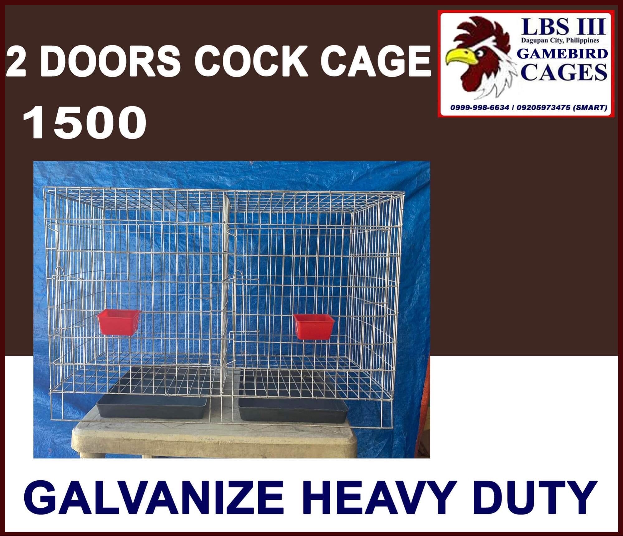 Cock Cages 2 door expo type | Lazada PH