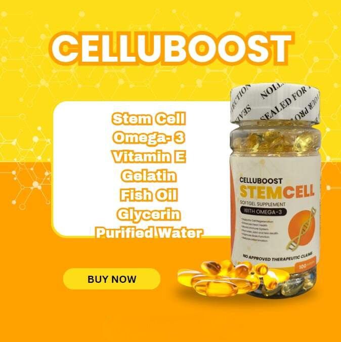 CELLUBOOST STEM CELL With Omega 3 Fda Approved | Lazada PH