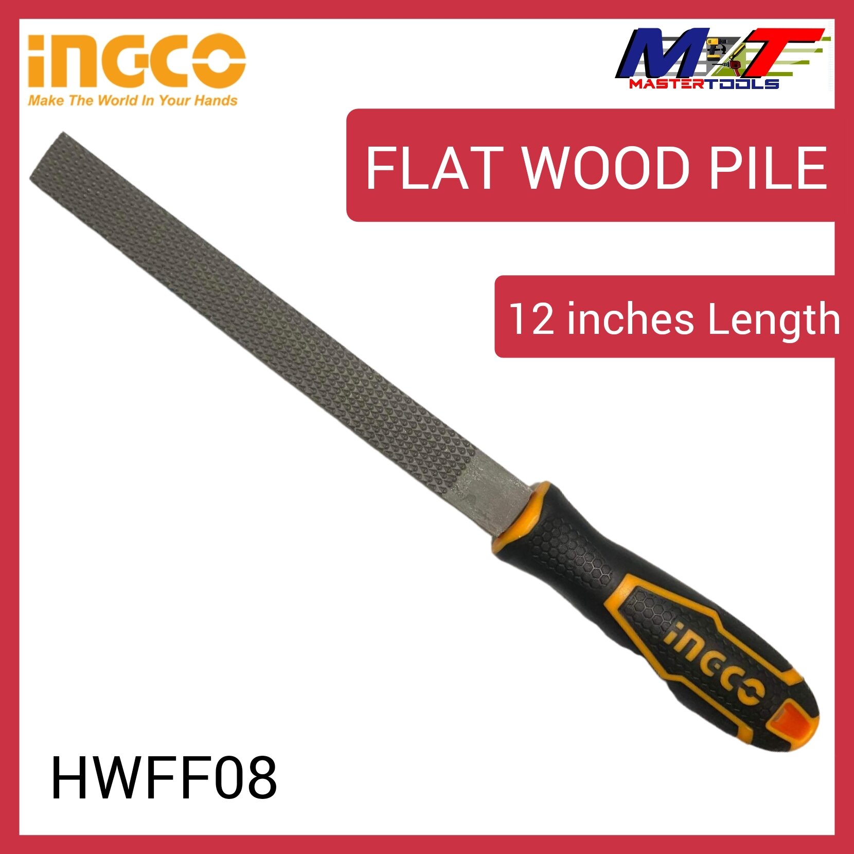 Ingco Flat Wood File HWFF088 | Lazada PH