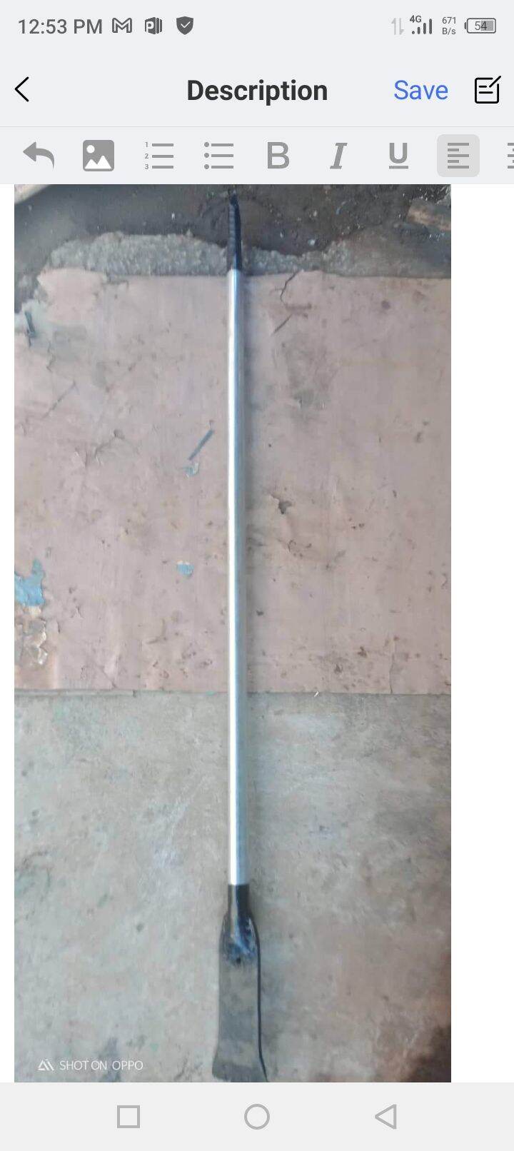 bareta molye digging bar (taktak) panghukay ng lupa 4ft/5ft/6ft | Lazada PH