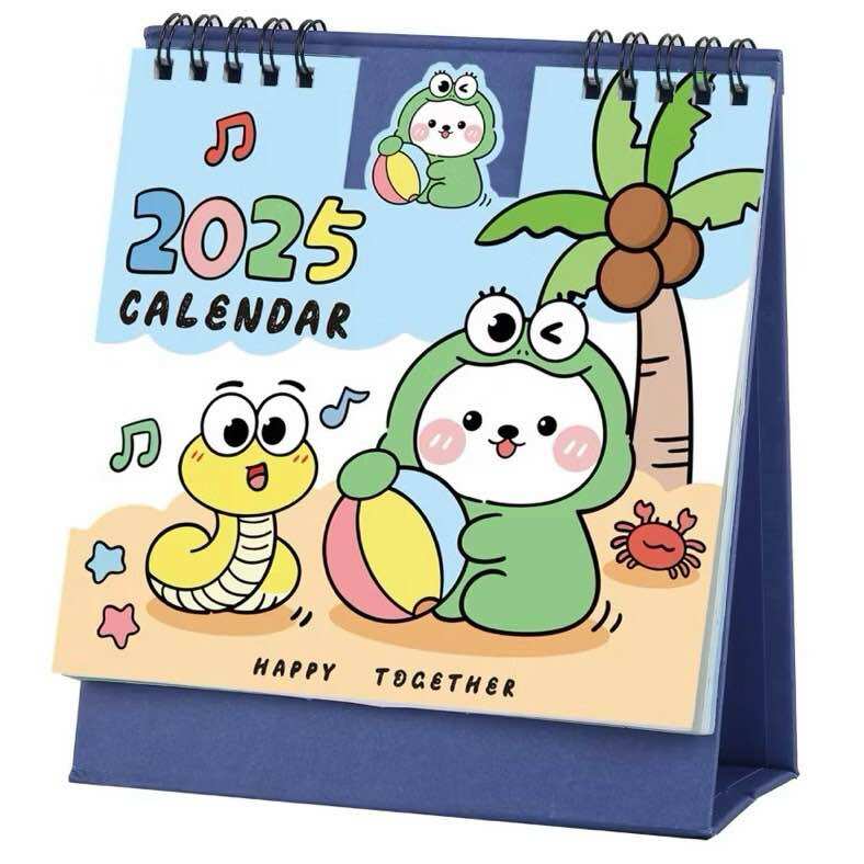 2025 Colorful Character Desktop Desk Calendar Tent | Lazada PH