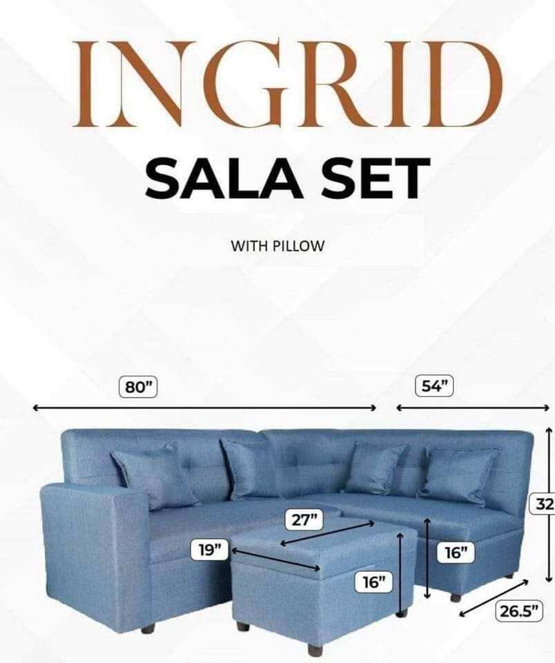 Start up Elegant Sala set L shape Uratex foam | Lazada PH