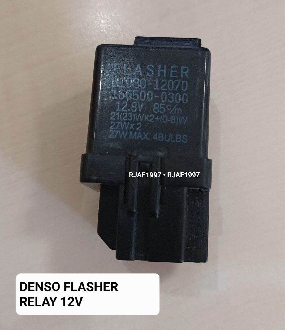 GENUINE DENSO FLASHER RELAY 12V & 24V JAPAN MADE HEAVY DUTY | Lazada PH