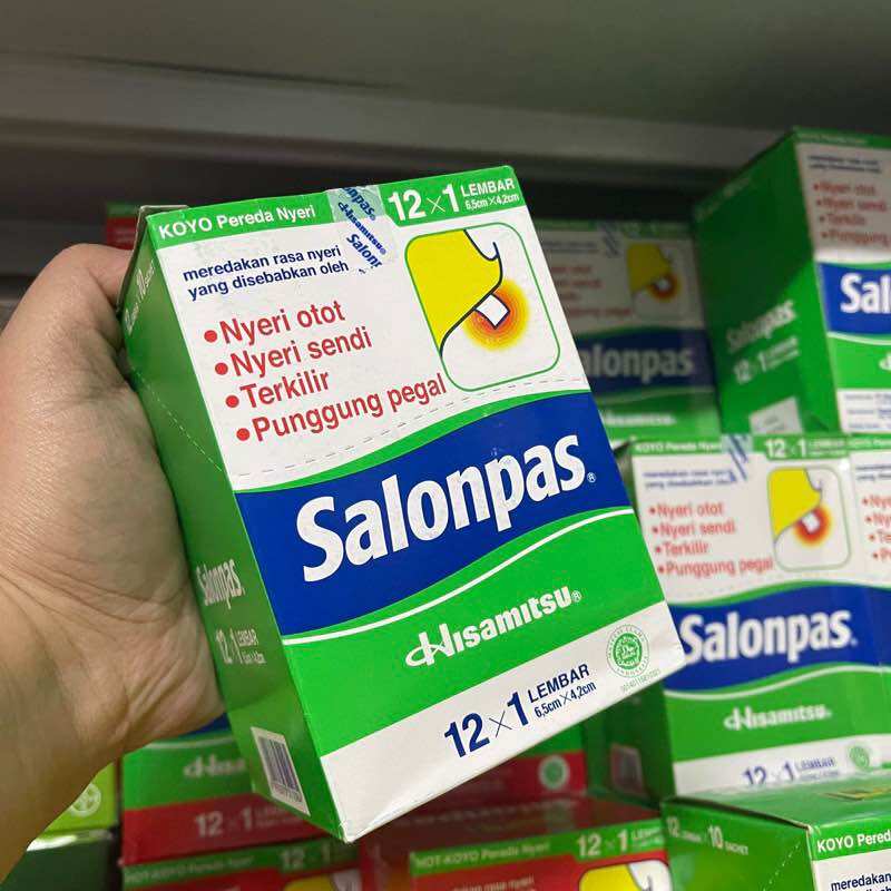 SALONPAS HISAMITSU MEDICATED PLASTER Original From Indonesia | Lazada PH