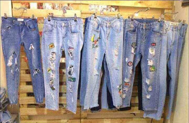 Ukay Ganda HIGHWAIST DENIM PANTS FOR WOMEN | Lazada PH