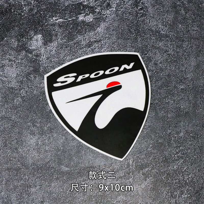 For Honda Modified Spoon Sticker New Fit Civic Accord Side Window Body ...