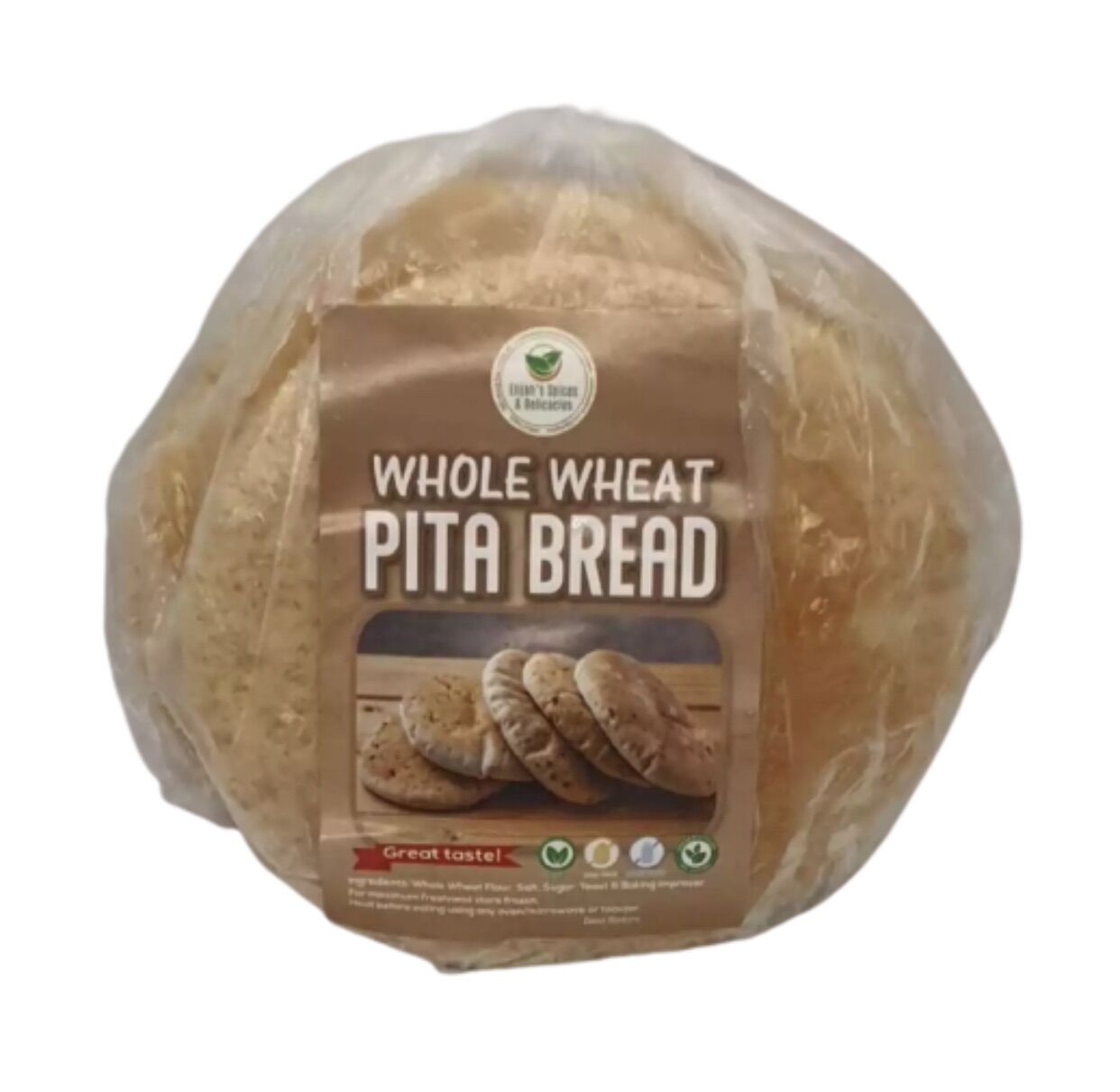 Elijah’s Whole Wheat Pita Bread (Arabic Bread) (Seriously the best pita ...