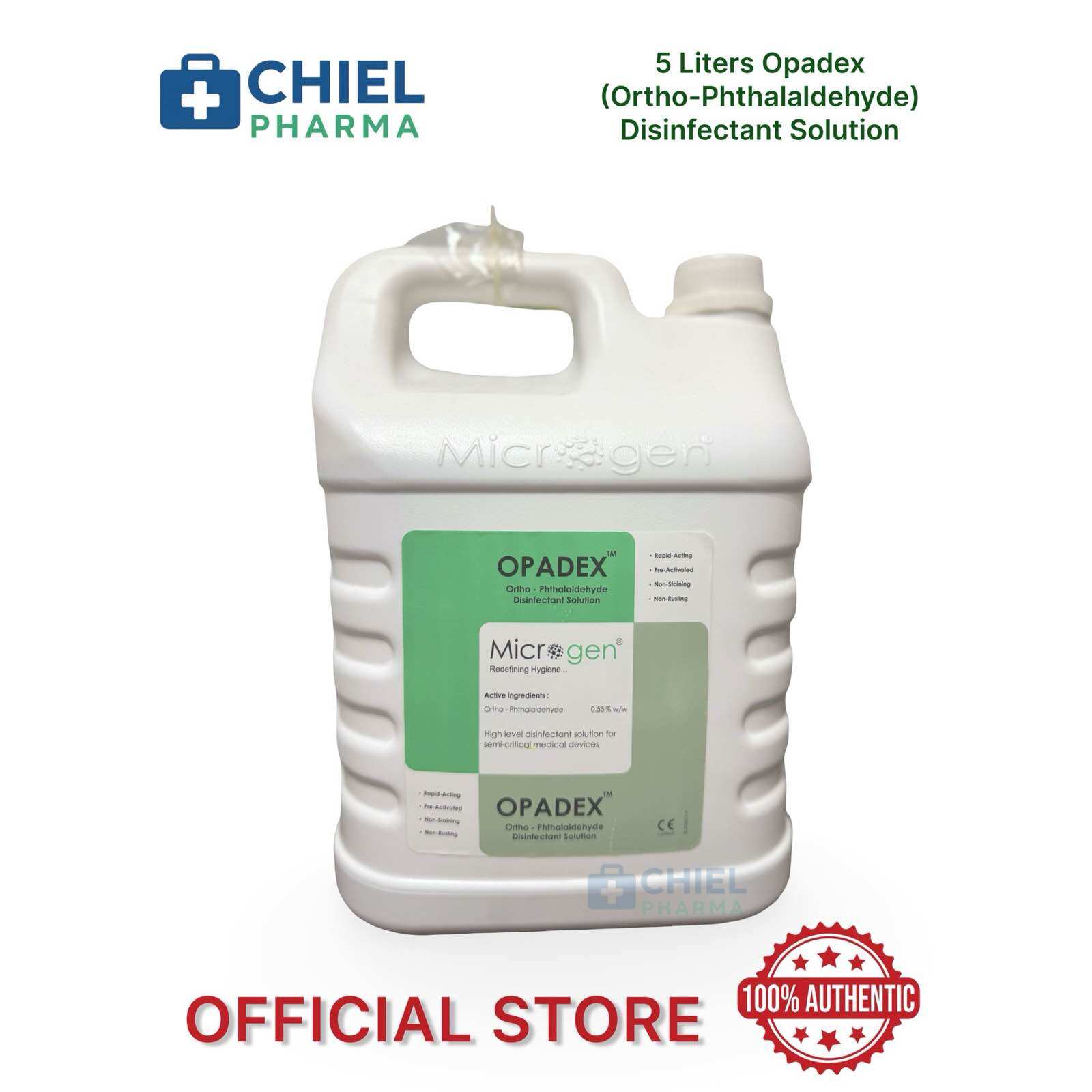 5 Liters CIDEX OPA - 5 Minutes (sterilizing solution) OPADEX | Lazada PH
