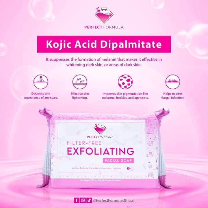 Perfect Formula Filter free exfoliating soap/Kojic Soap
