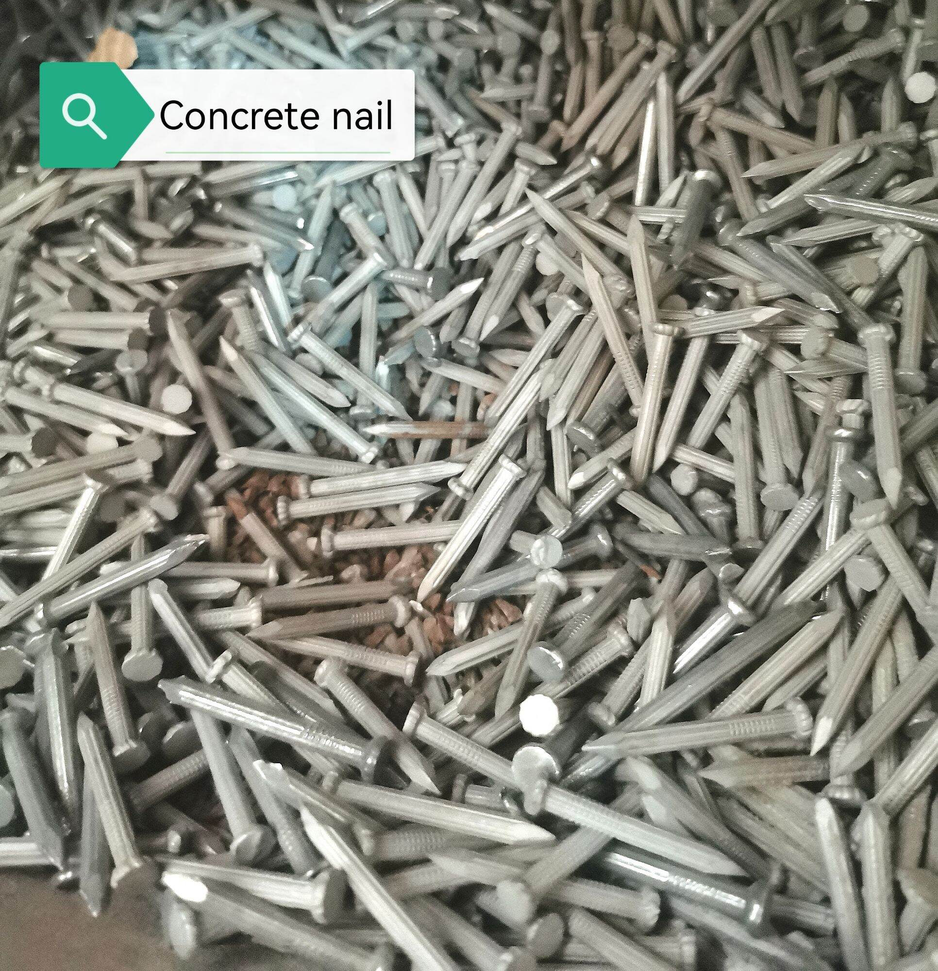 Concrete Nail Shank Nails 1", 1-1/2", 2", 2-1/2", 3", 4" Sold per/ kilo ...