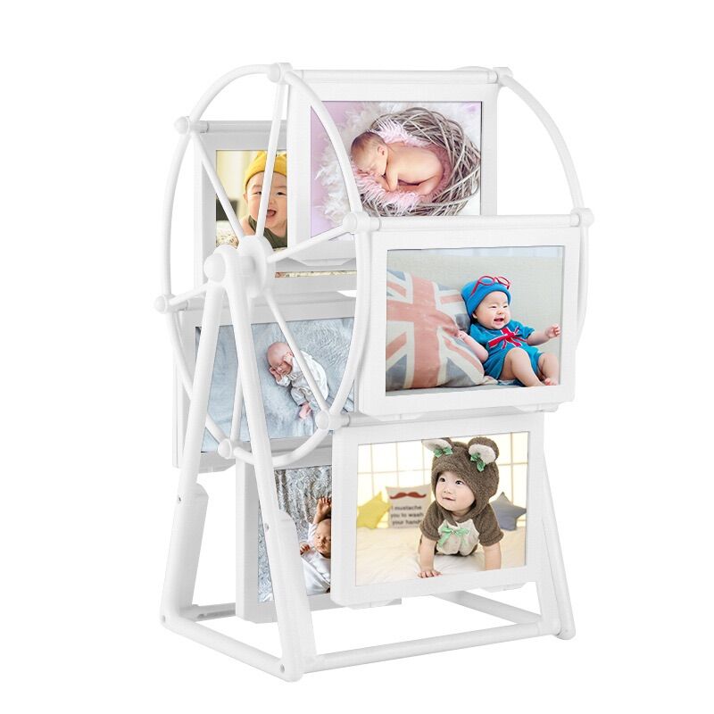 Unique Vintage 6 Slots Photo Frame Display Ferris Wheel Carousel ...