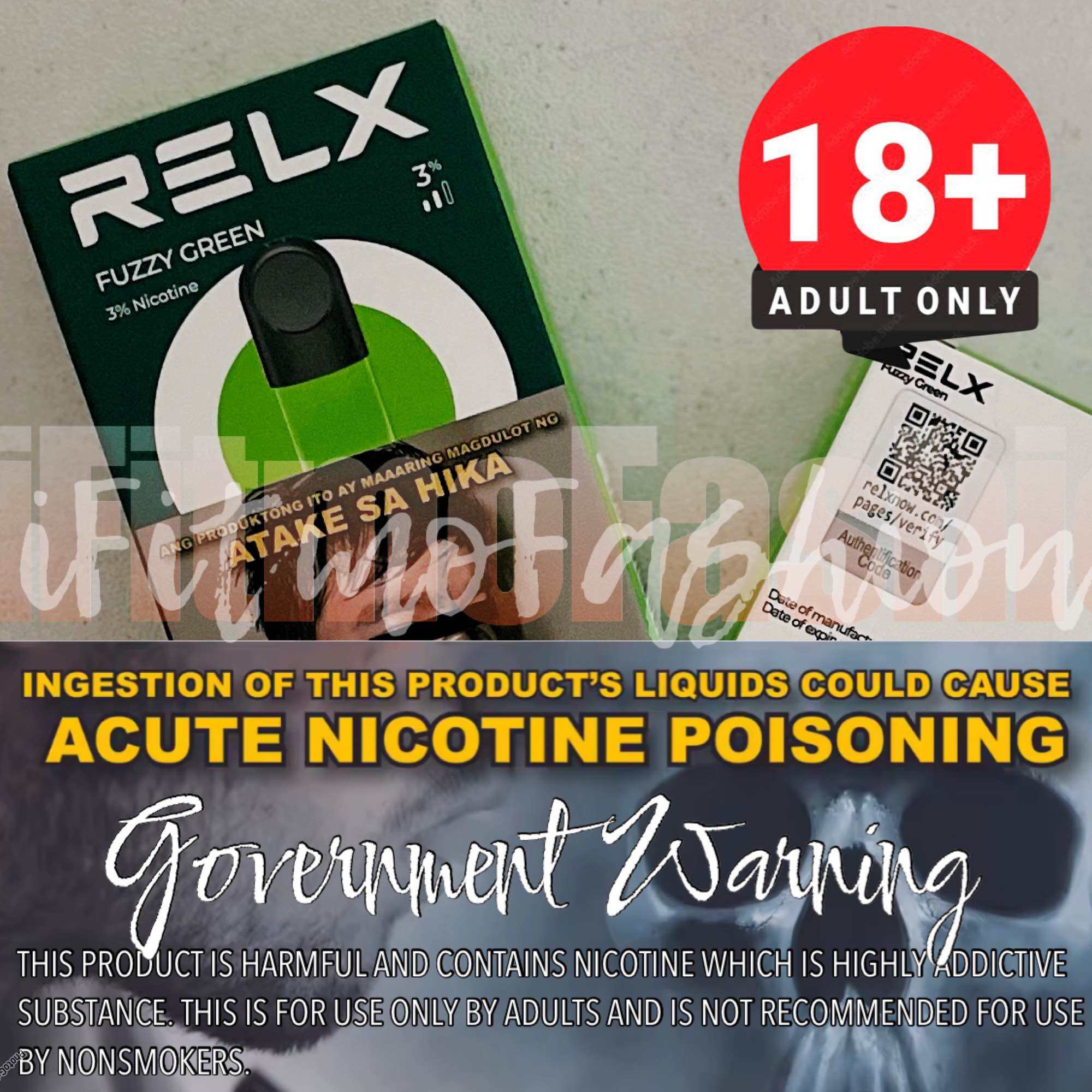 RELX Pod GHW FUZZY GREEN for Infinity Essential Phantom Artisan Breeze Device | Lazada PH