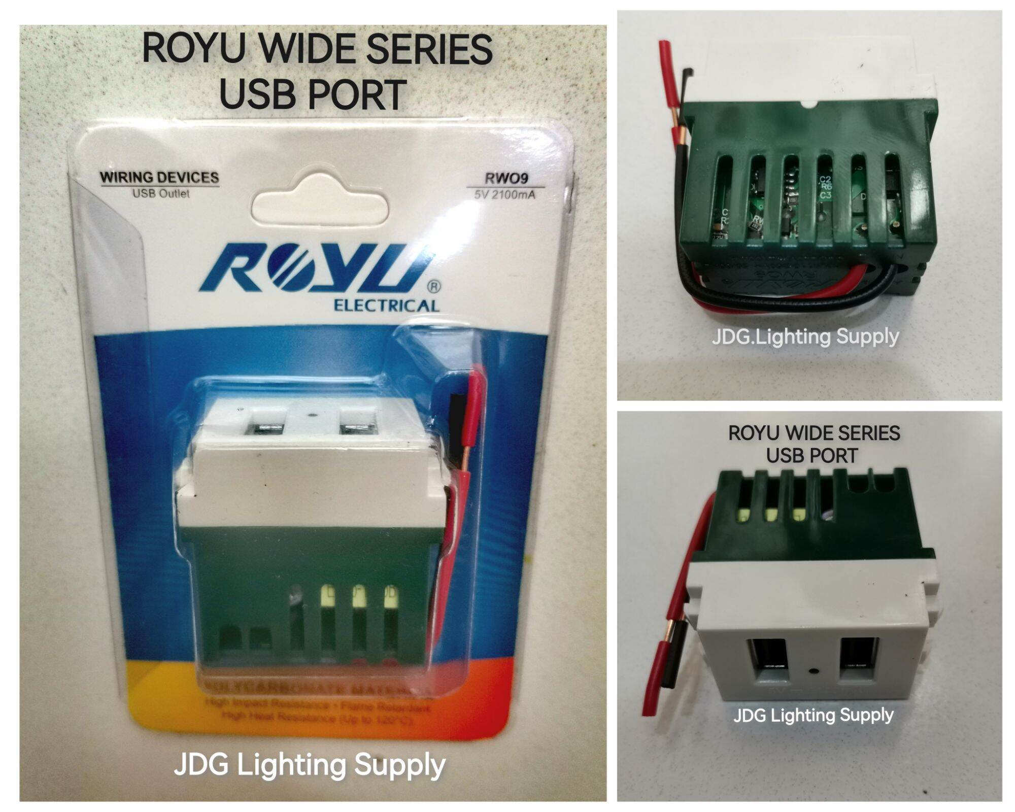ROYU USB PORT WIDE SERIES | Lazada PH