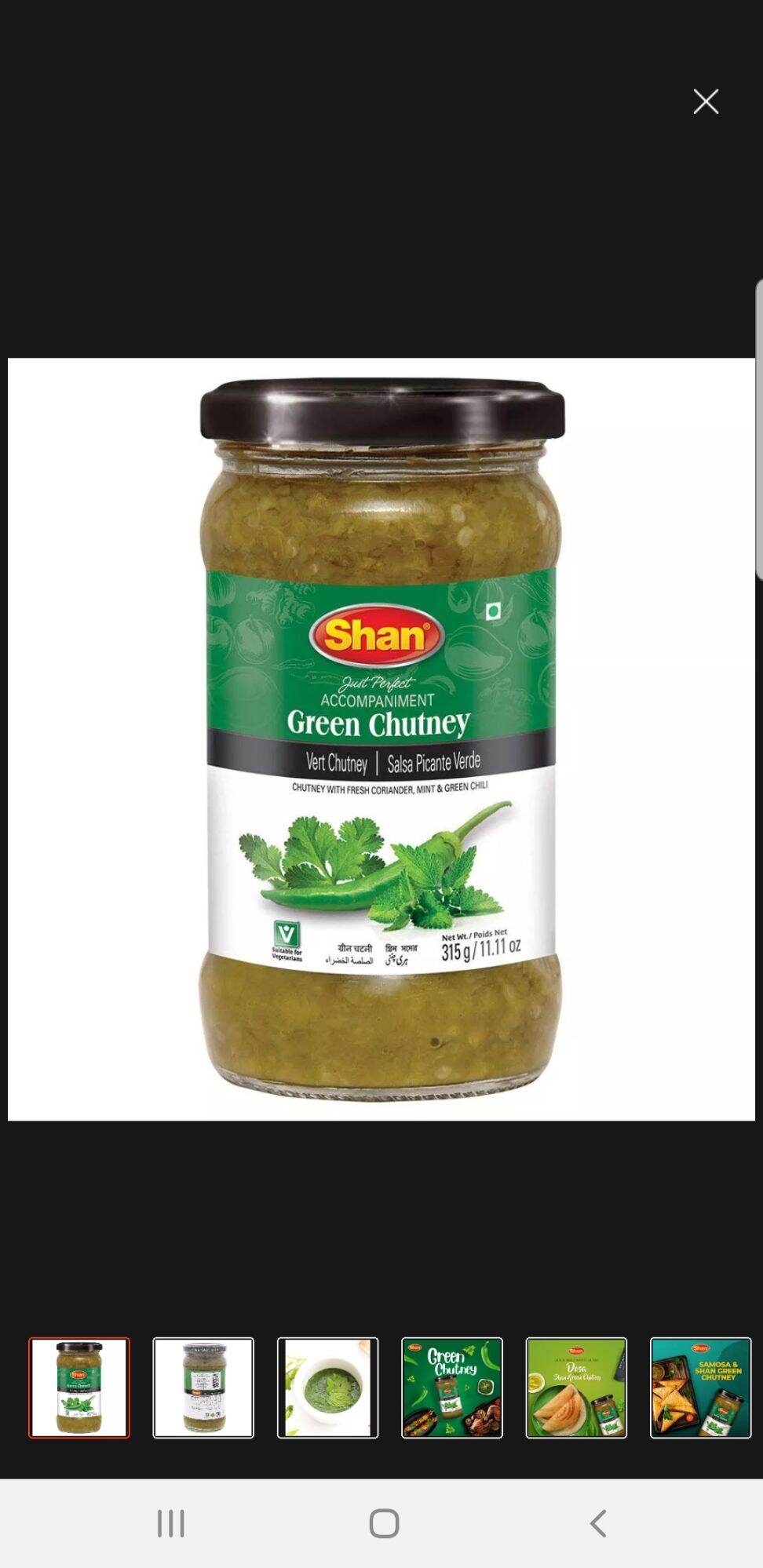 Shan Green Chutney 300gm | Lazada PH