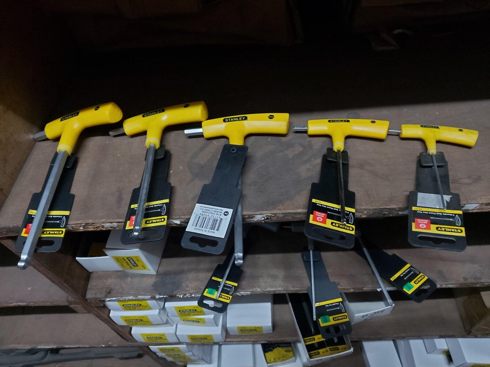 STANLEY T-HANDLE BALLPOINT HEX.KEY - 2 WAY DRIVE - TOP & BOTTOM ...