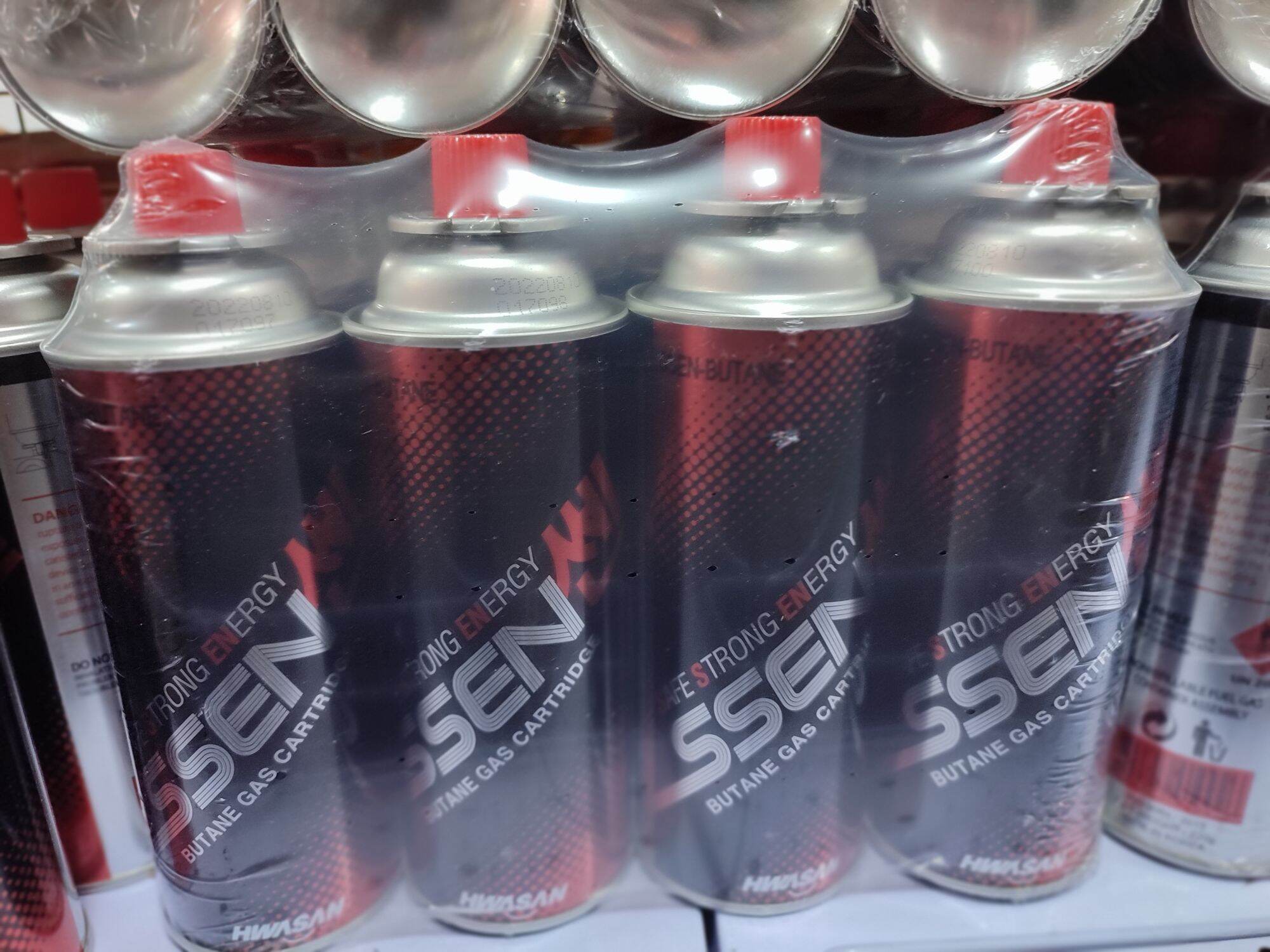 Original SAFE Butane Gas Cartridge HWASAN Samgyupsal Barbecue Made in ...