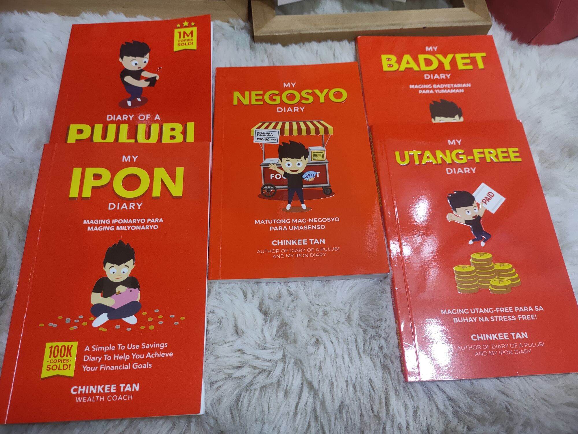 Onhand Bundle Books By CHINKEE TAN Wealth Life Coach Self Help Book Year NEGOSYO/IPON/PULUBI ...