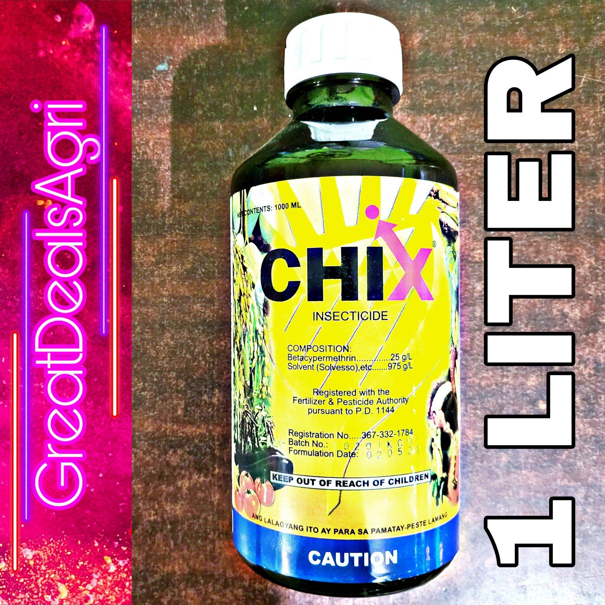 CHIX 2.5 EC BETACYPERMETHRIN INSECTICIDE (1 LITER) BY CEREXAGRI | Lazada PH