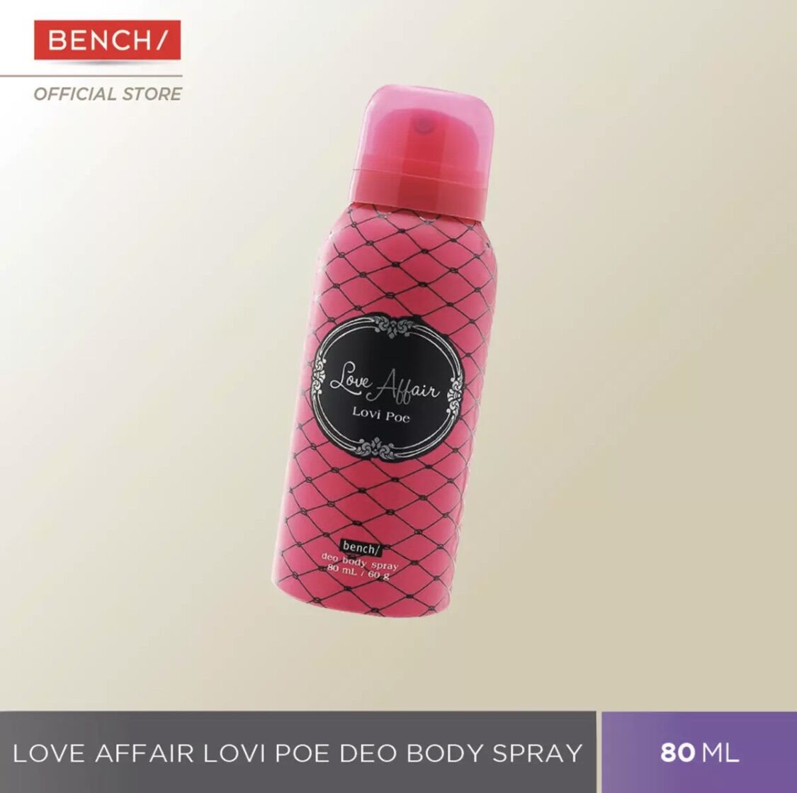 BENCH Lovi Poe Love Affair Deo Cologne 80 mL | Lazada PH