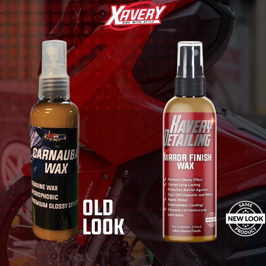 Xavery Detailing Mirror Finish Wax (Carnauba Wax) With Free Microfiber ...
