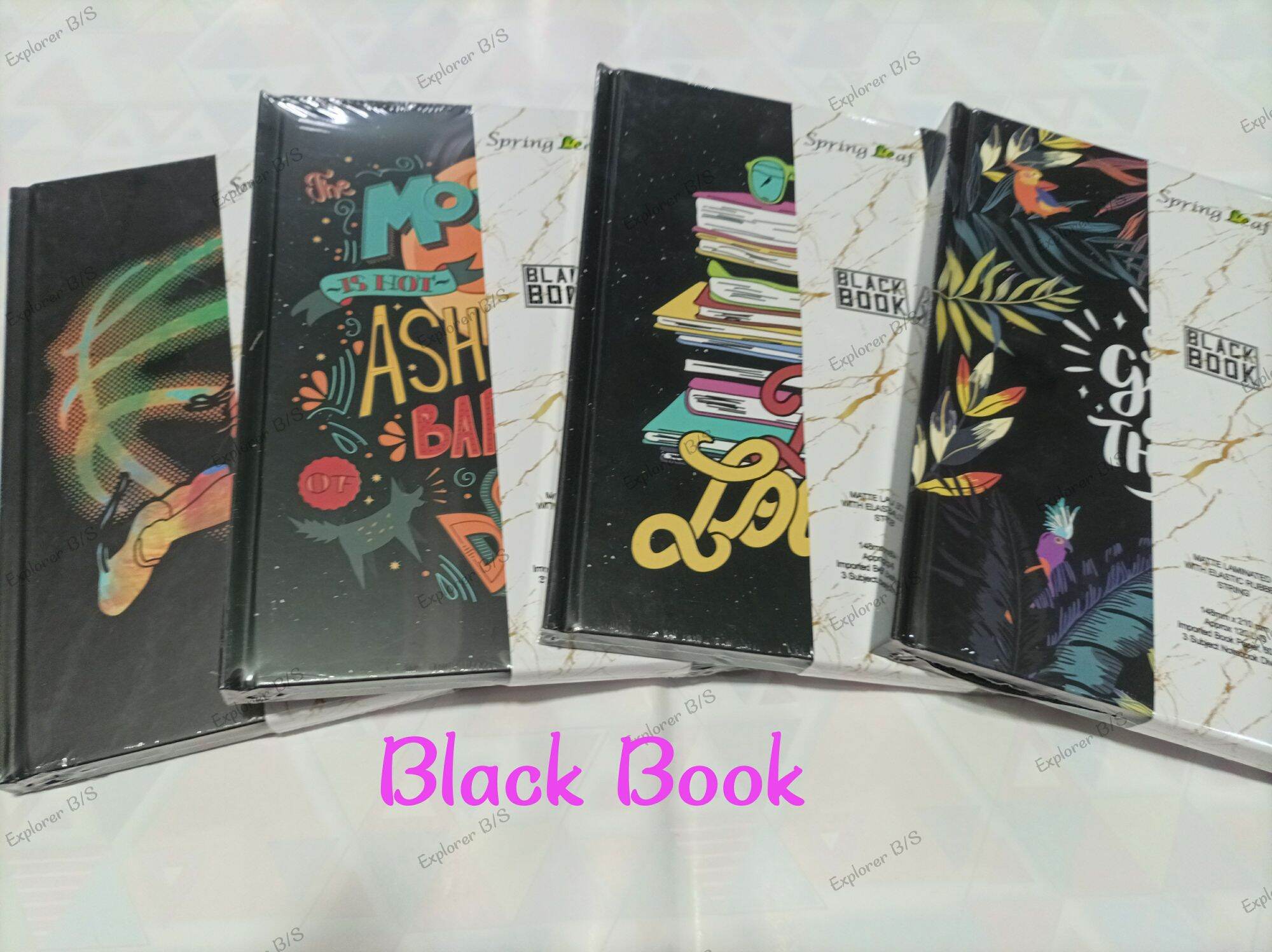 SPRING LEAF HARDBOUND BOOKBIND NOTEBOOK | Lazada PH