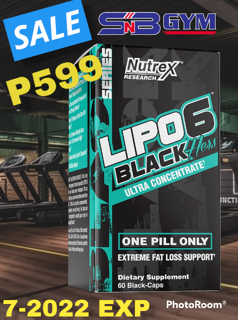 Lipo 6 Black Hers 60 caps. ultra concentrate | Lazada PH
