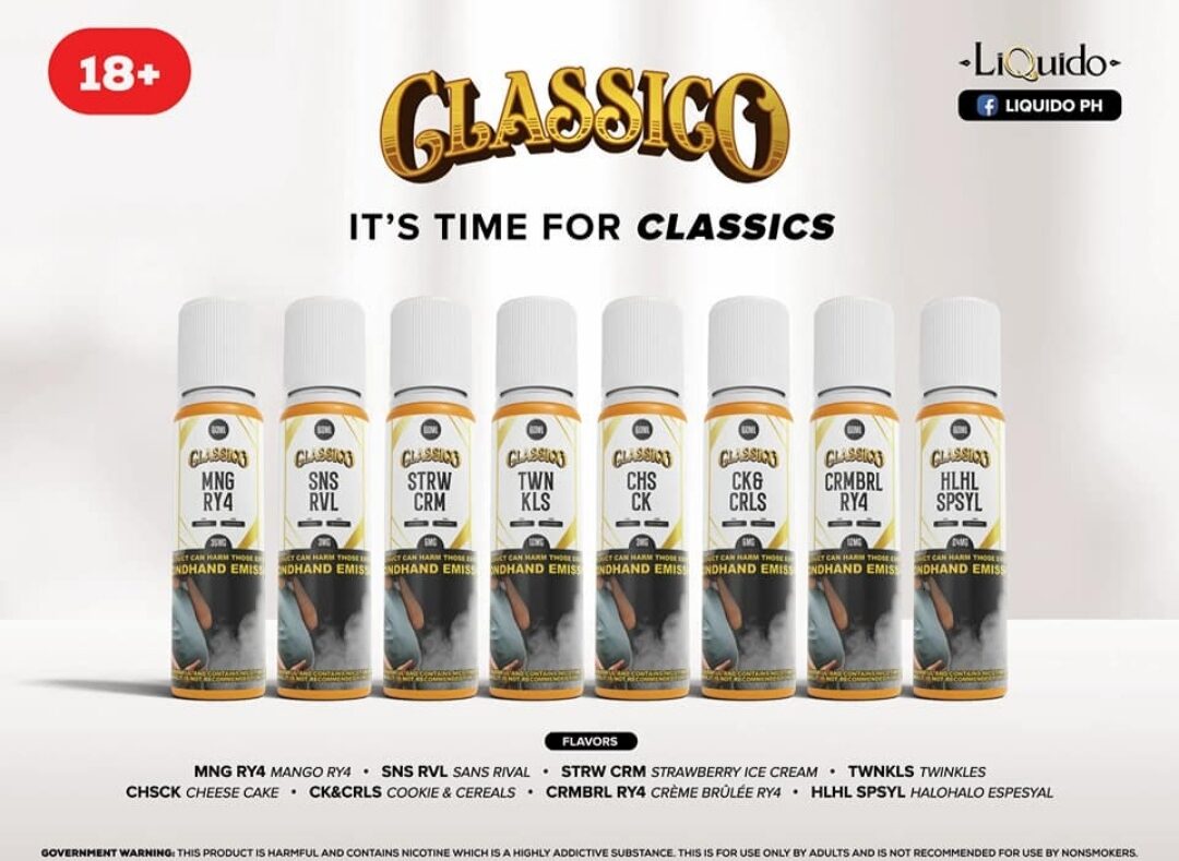Classico Premium Ejuice 60ml | Lazada PH