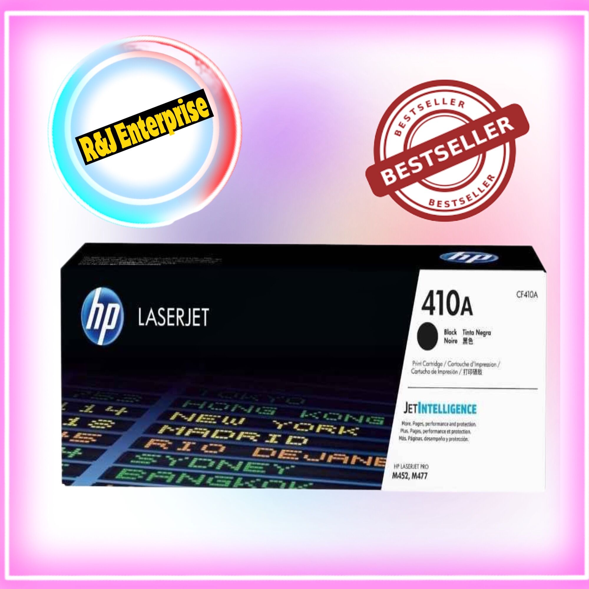 HP 410A Black Original LaserJet Toner Cartridge, CF410A | Lazada PH