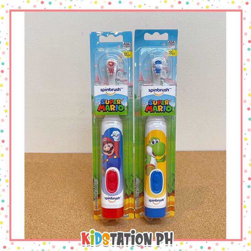 Spinbrush x Super Mario Electric Toothbrush | Lazada PH