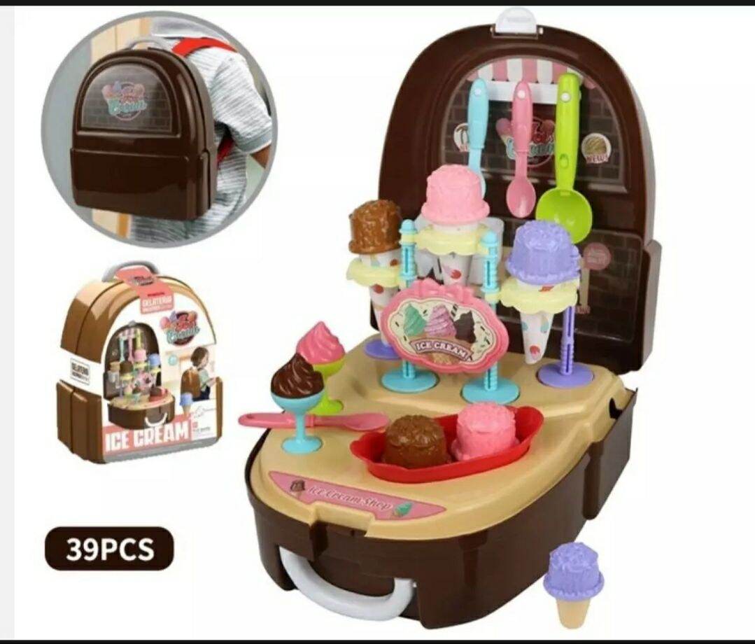 Ice Cream Bag Pack Series - Toy Bag For Kids - Dessert and Ice Cream ...