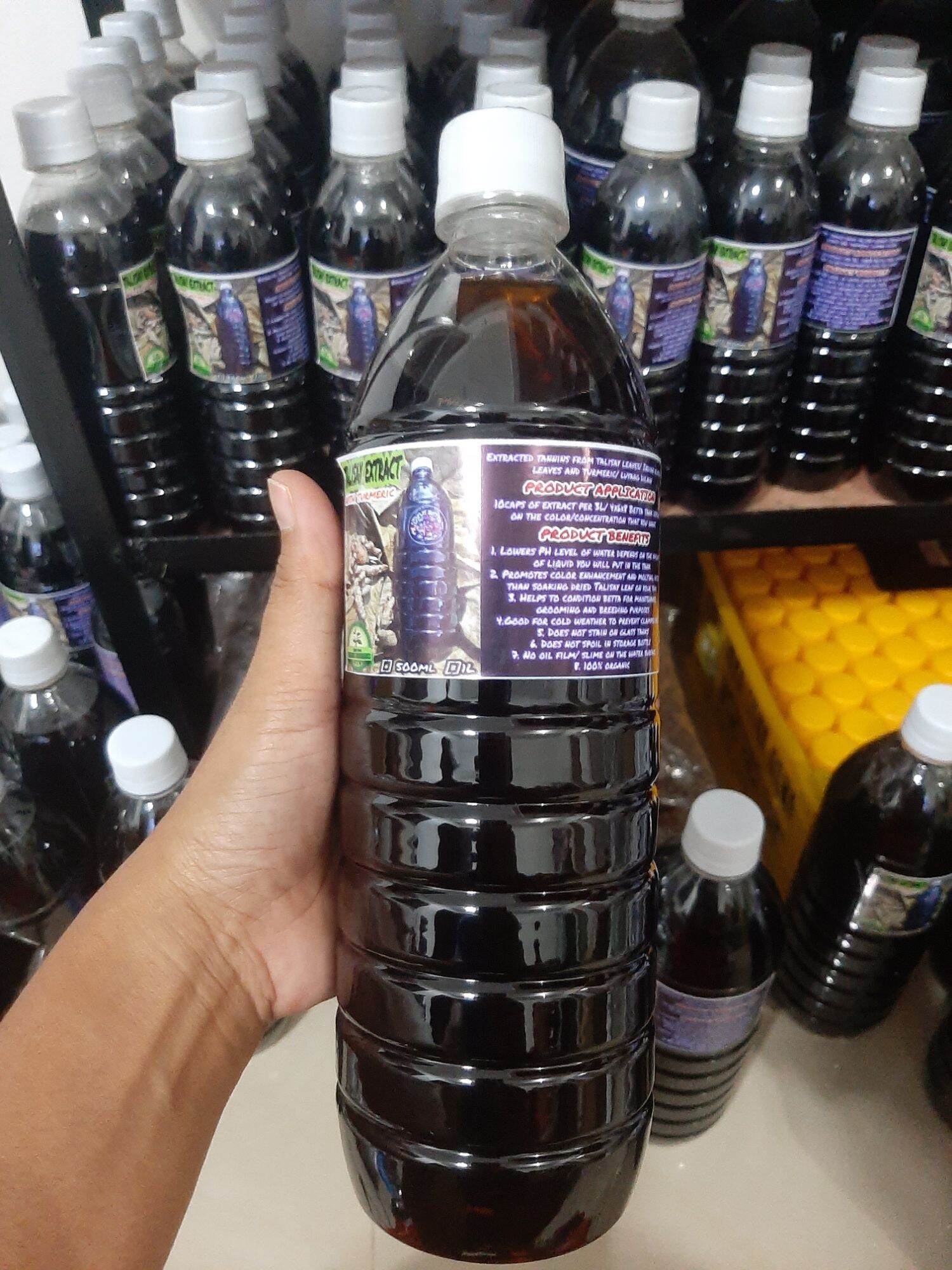 TALISAY EXTRACT WITH TURMERIC FOR BETTA FISH 1LITER | Lazada PH