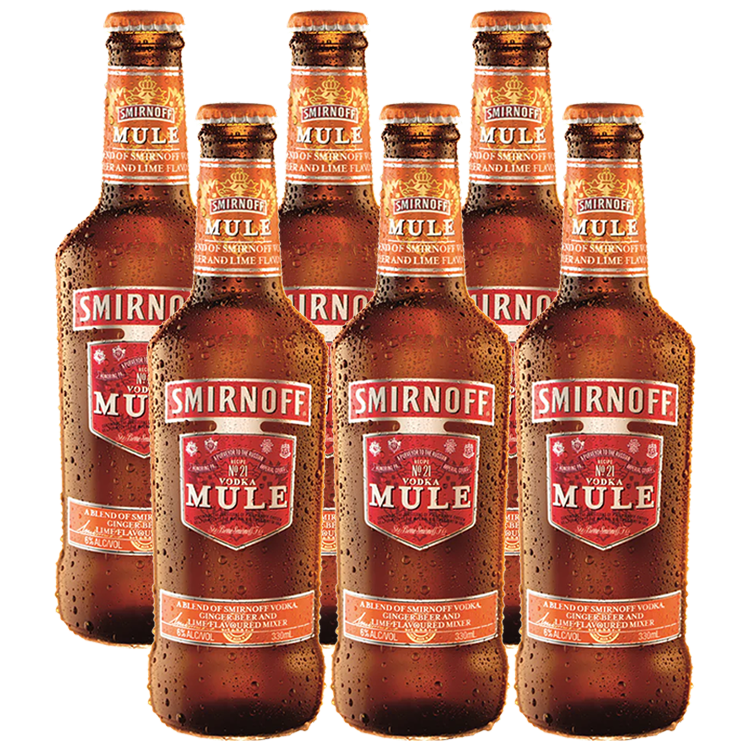 Smirnoff Mule Bottle 330ml - Pack of 6 | Lazada PH