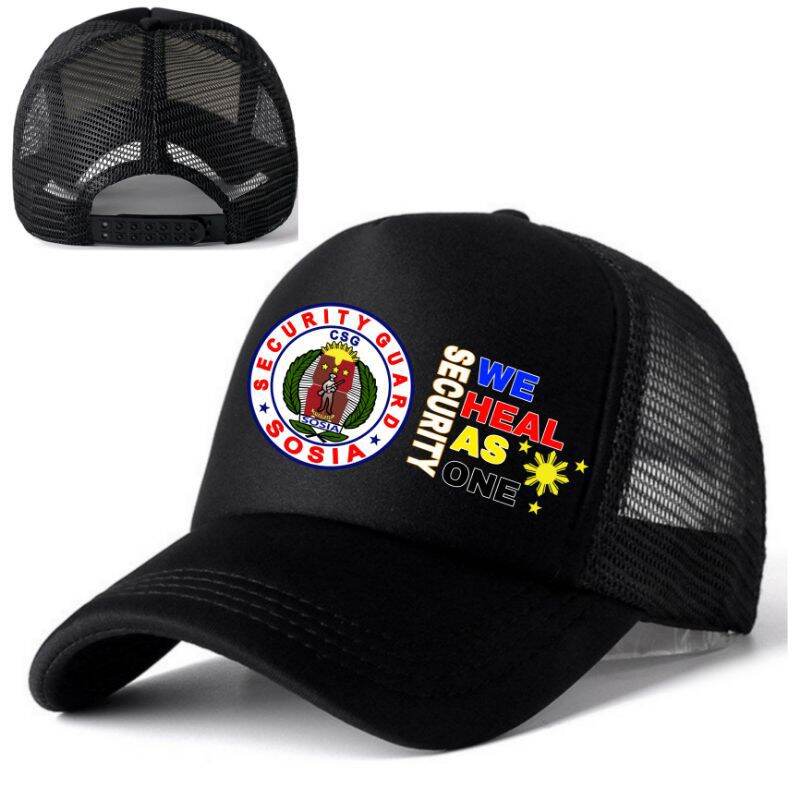 Security trucker net cap with Sosia logo high quality cap | Lazada PH