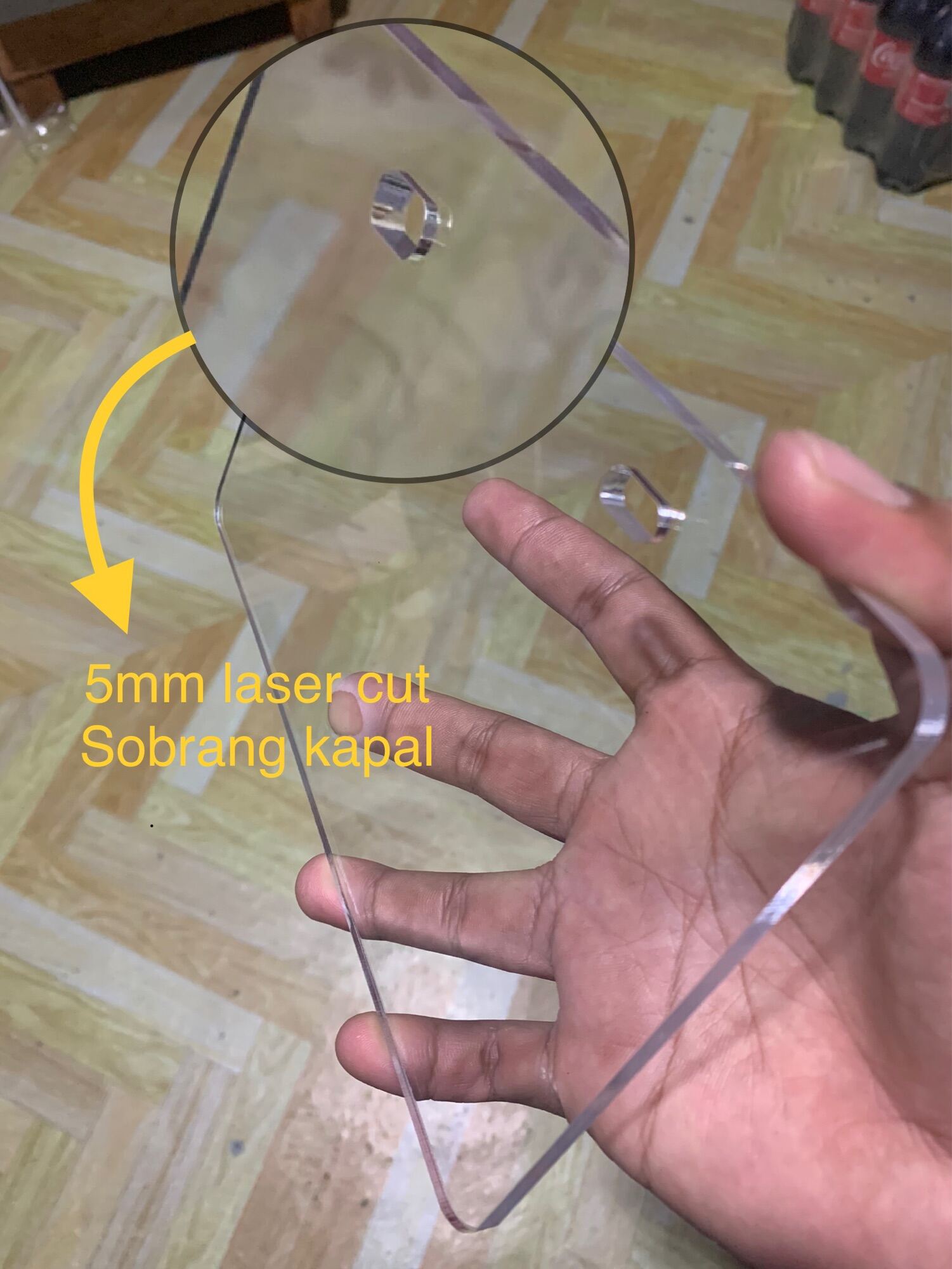 5mm Hard Acrylic 2023 Motor Plate Cover (Sulit sa Kapal) | Lazada PH