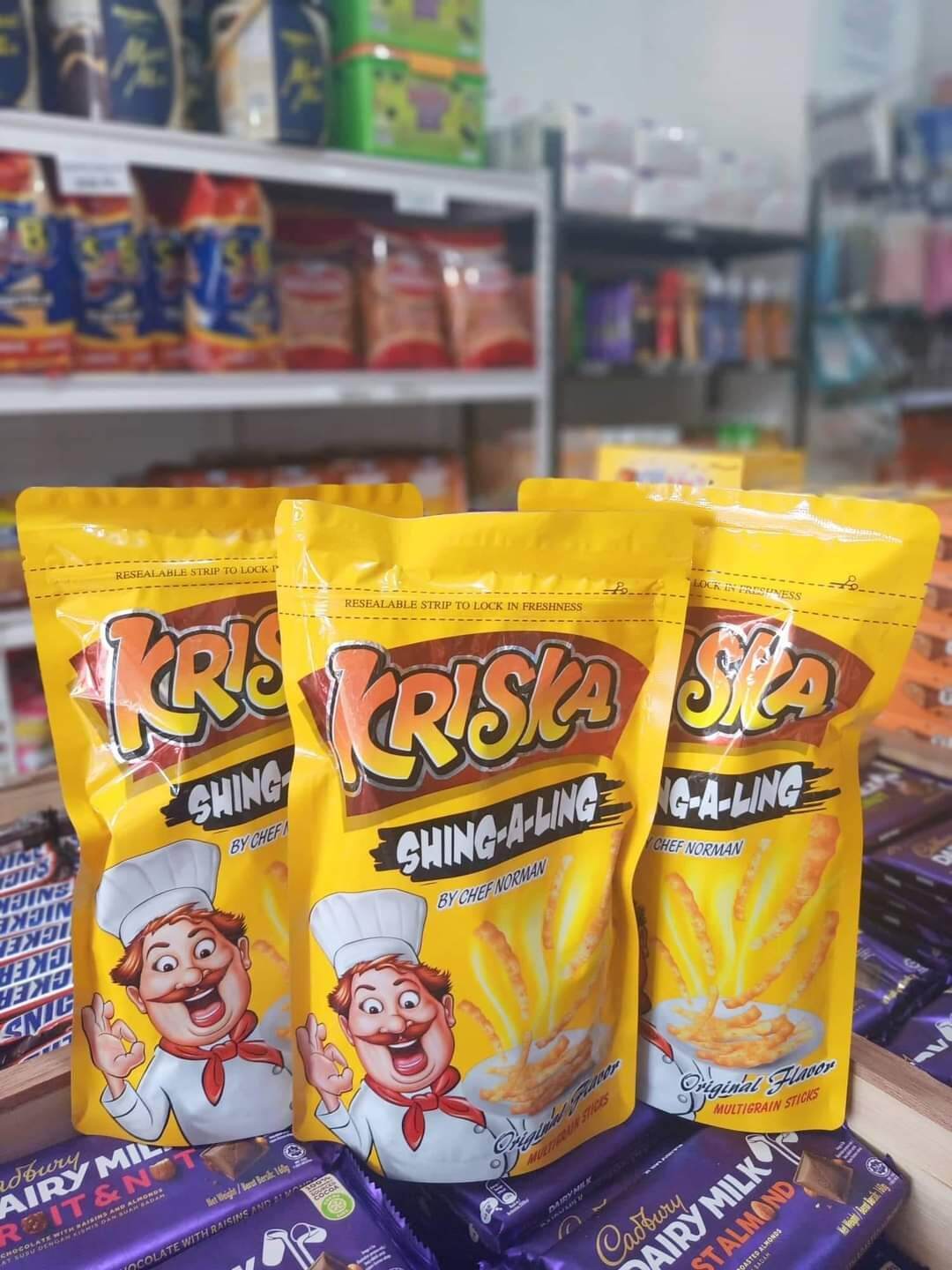 kriska snacks cornchips and peanut / dynamite chips / potato crisps ...