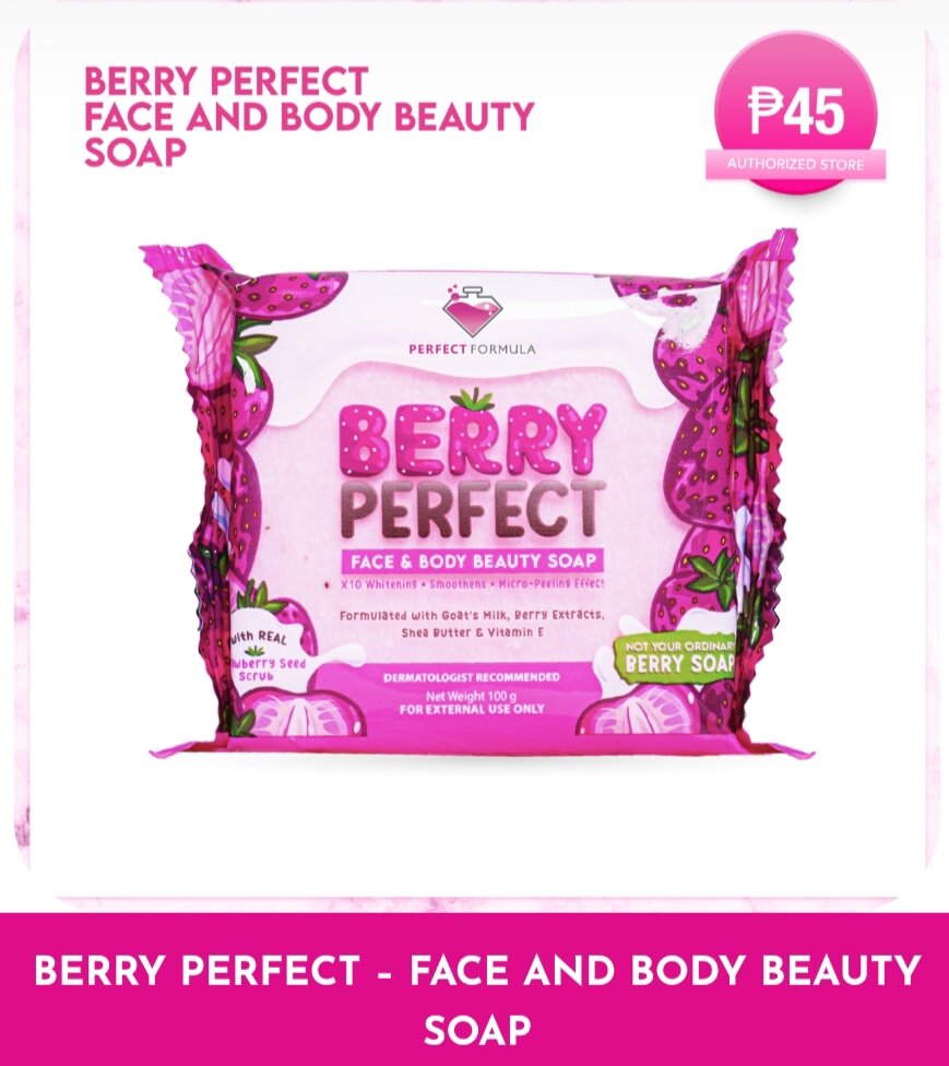 BERRY PERFECT Face & Body Beauty Soap