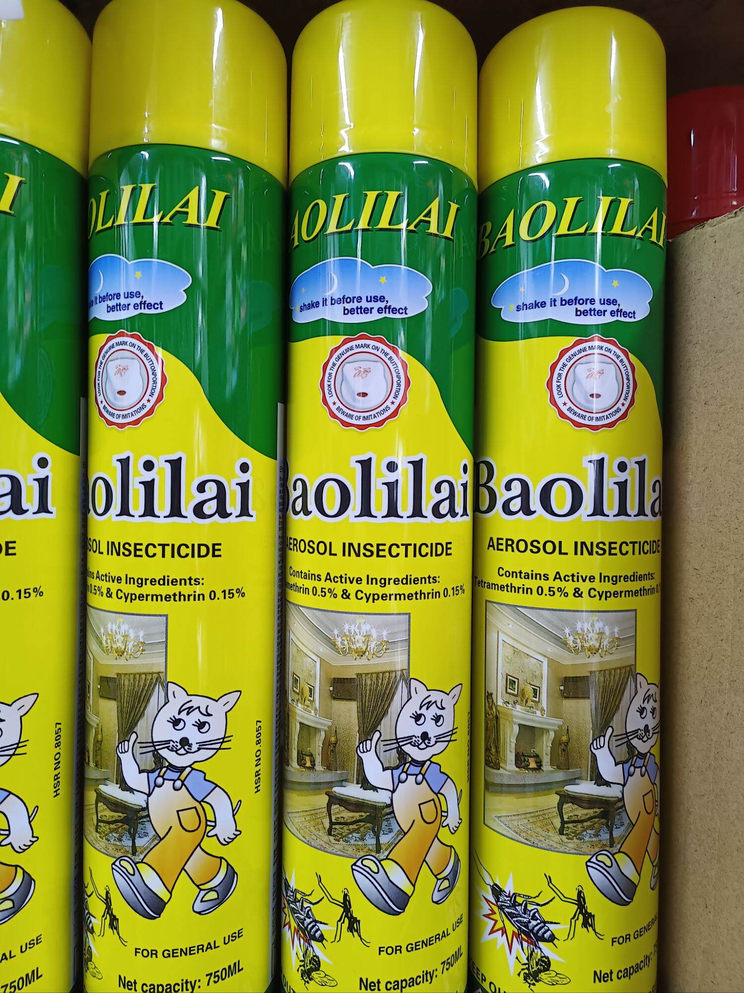 750ml Aerosol Insecticide sprayer original insect killer pesticide ...