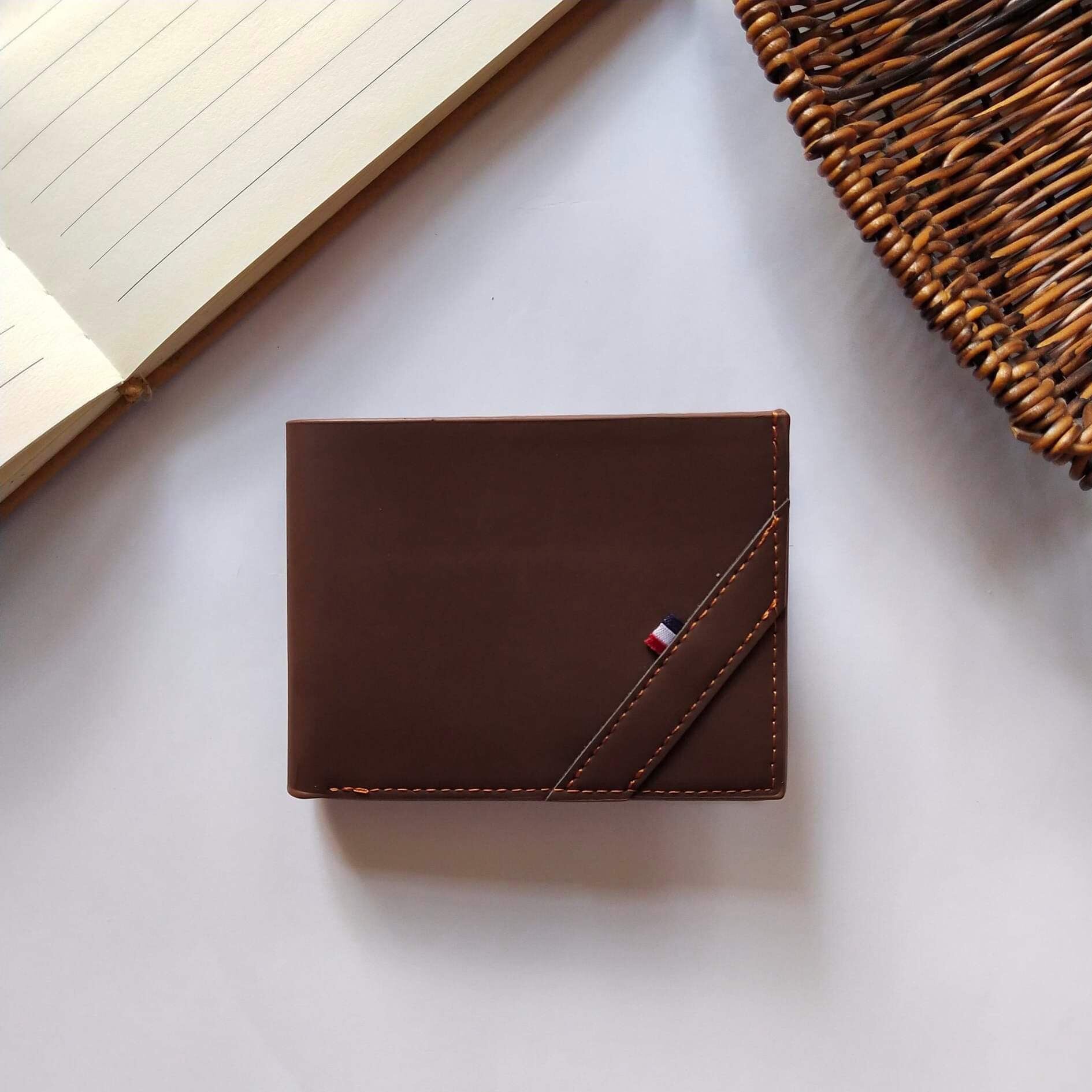 Lucas Trifold Leather Wallet for Men Marikina Made | Lazada PH