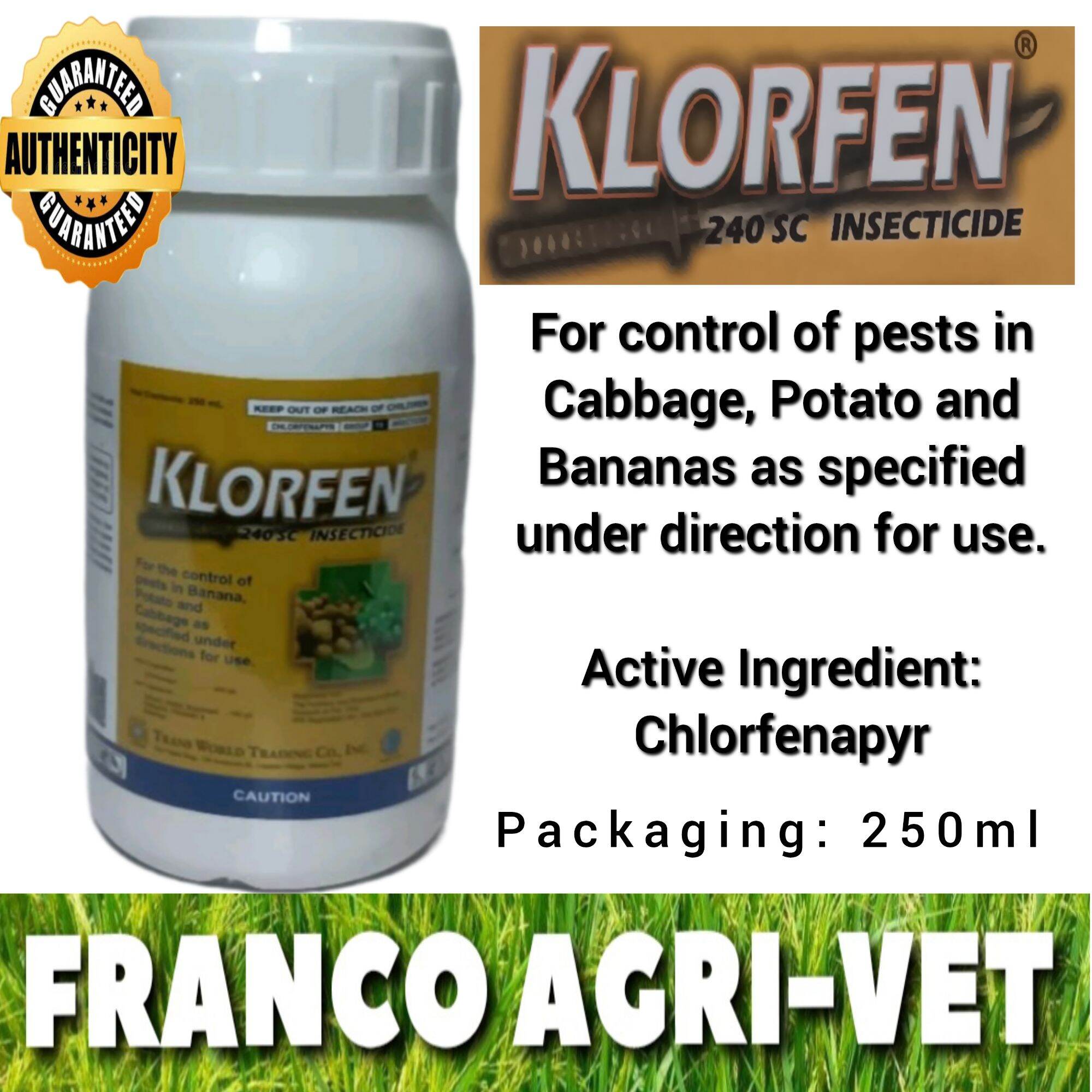Klorfen 240 SC Insecticide ( 250ml ) | Lazada PH