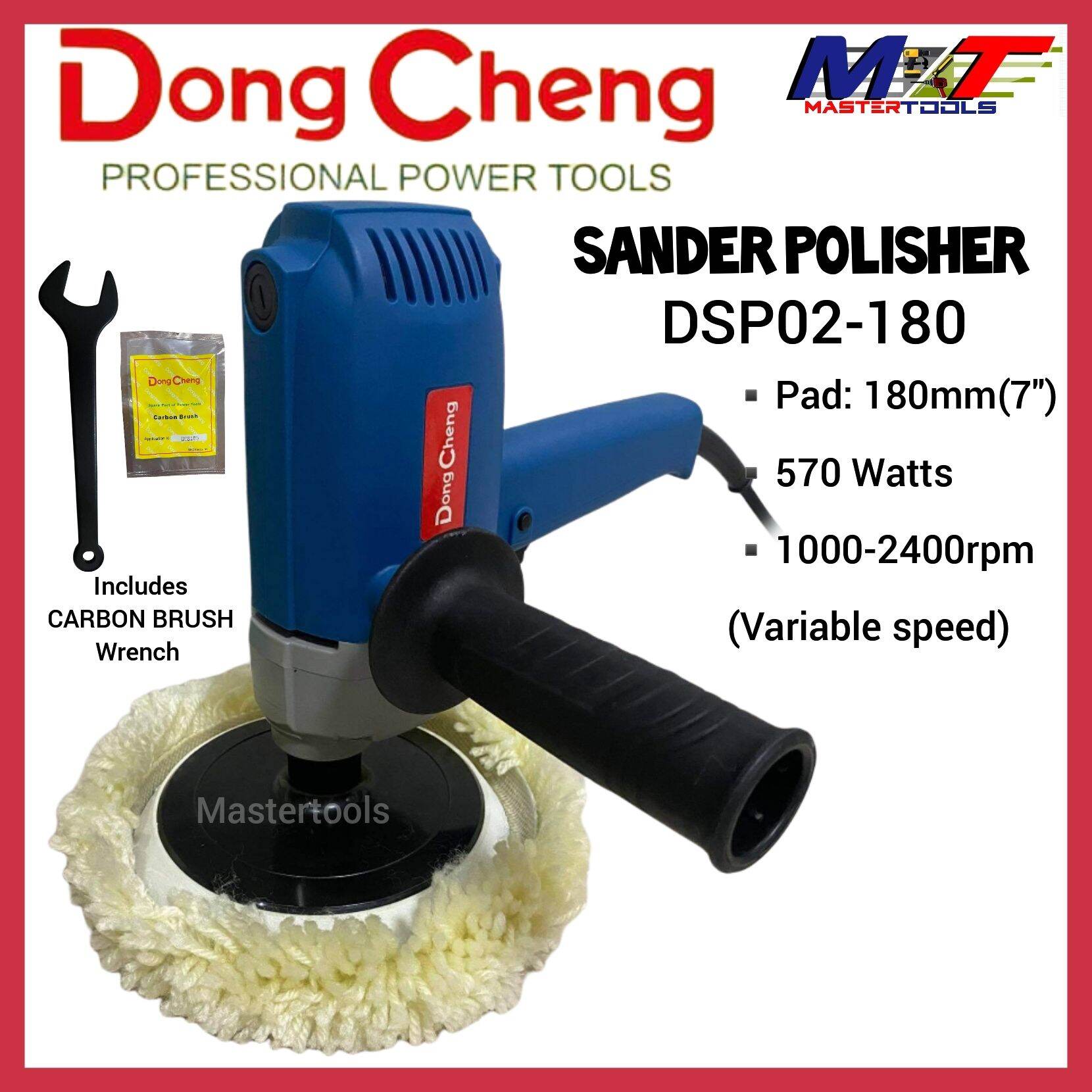 Dong Cheng Sander Polisher 7" 570Watts DSP02-180 | Lazada PH
