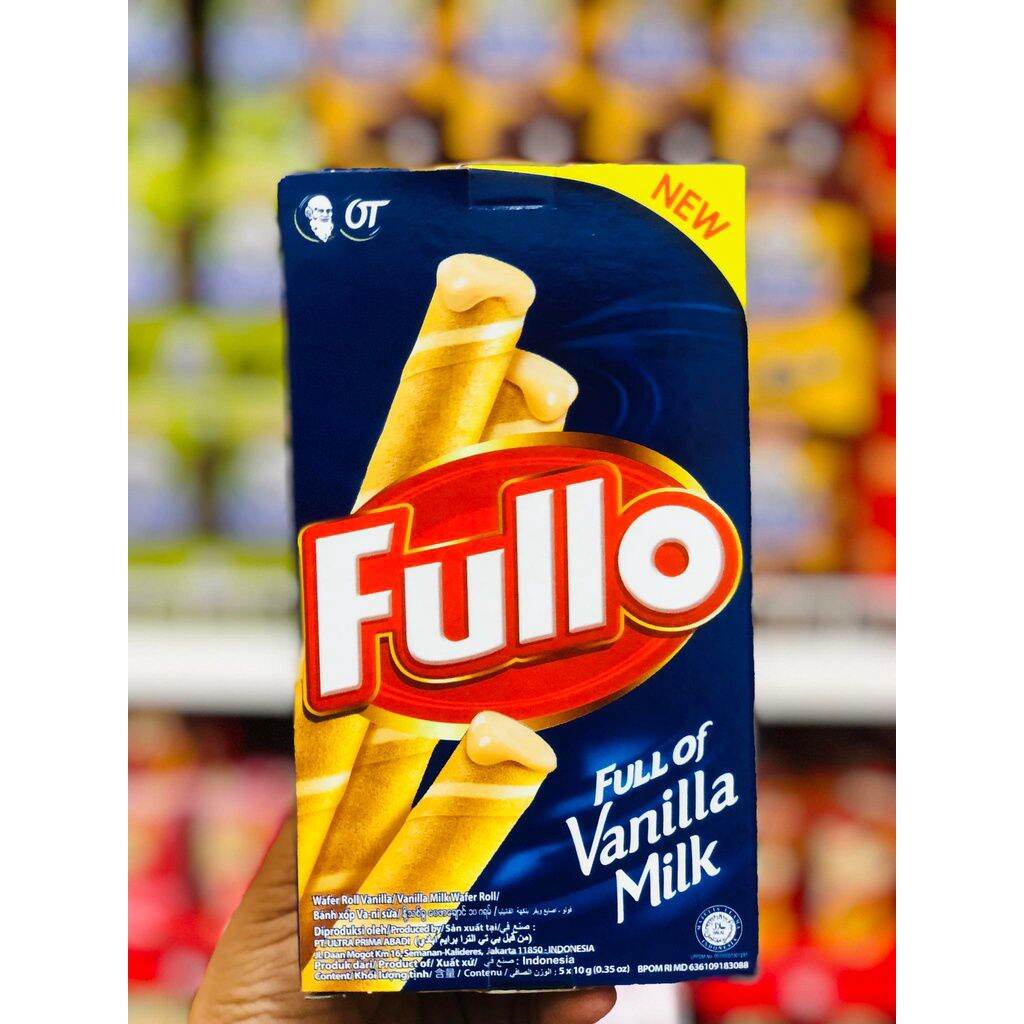 FULLO WAFER ROLL CHOCOLATE STICK/ 5 Sticks/ 5 grams | Lazada PH