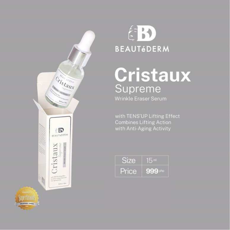Beautederm Cristaux Supreme Serum 15ml | Lazada PH