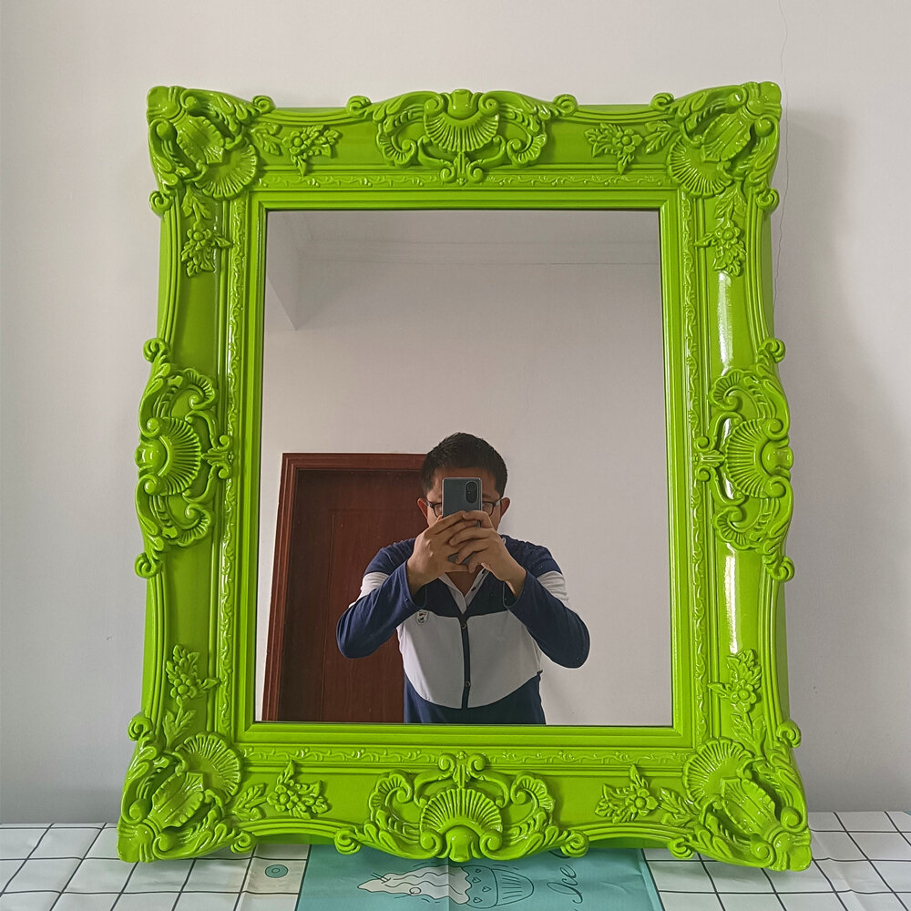 European-Style Oil Painting Frame Large Wedding Props Carved Retro ...